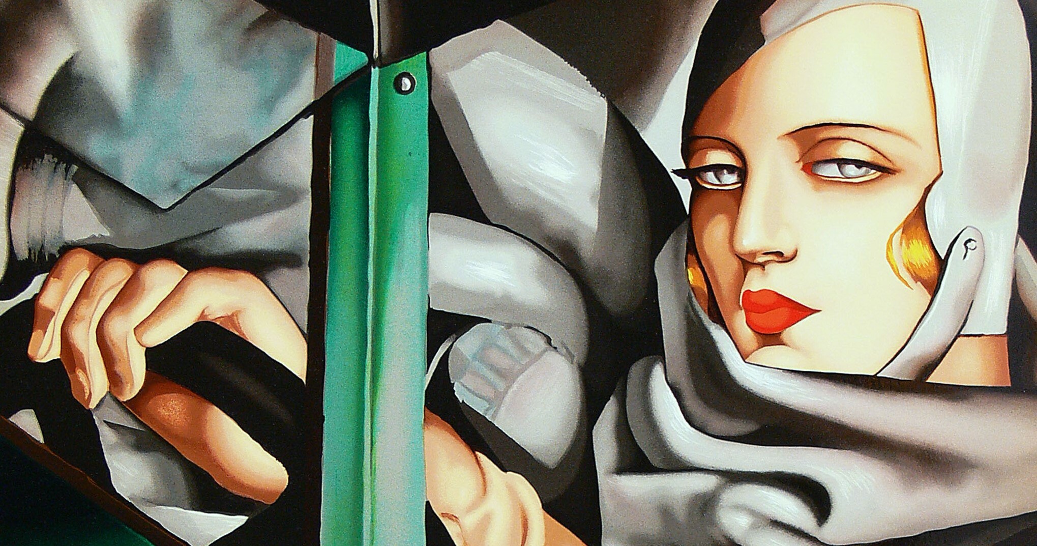 Grażyna Bastek. Galeria Osobliwości » Tamara Łempicka, „Autoportret w ...